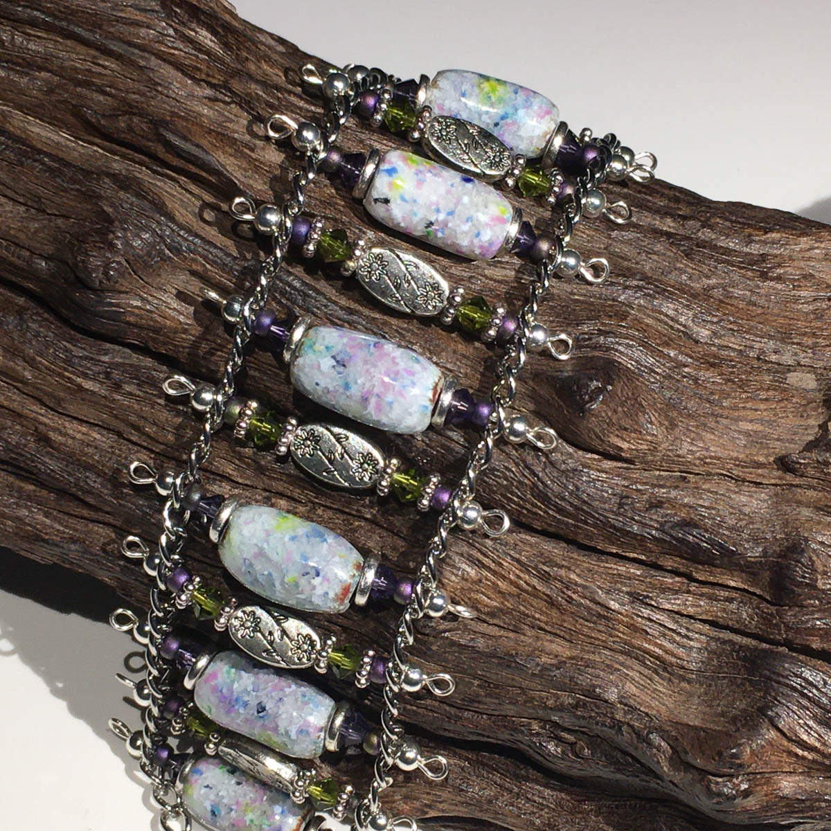 Torch Fired Enamel Ladder Bracelets – cheryl anne rousselle day-swallow